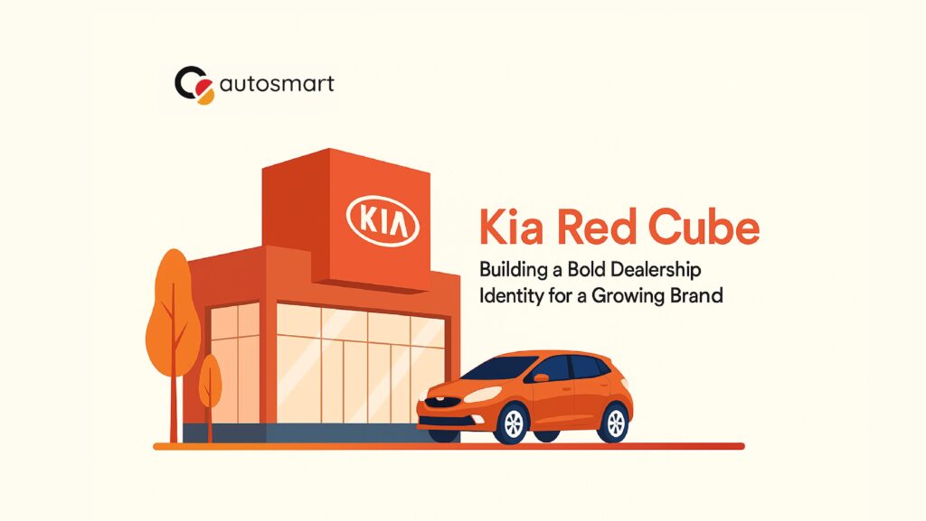 How Kia’s Red Cube Concept Is Redefining Dealership Design